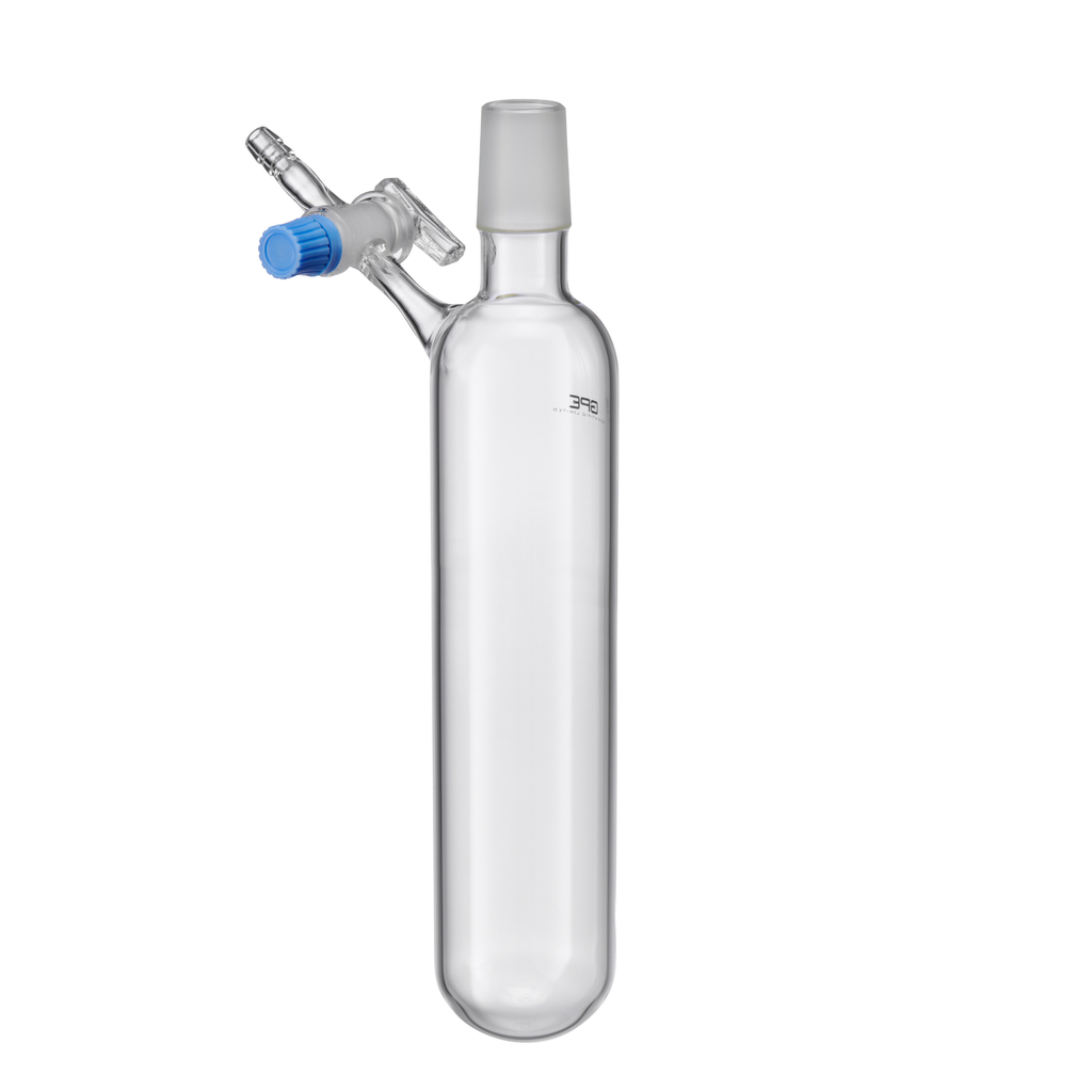J Young Cylindrical Schlenk Flasks (Glass Tap, Cone) | Scilogex